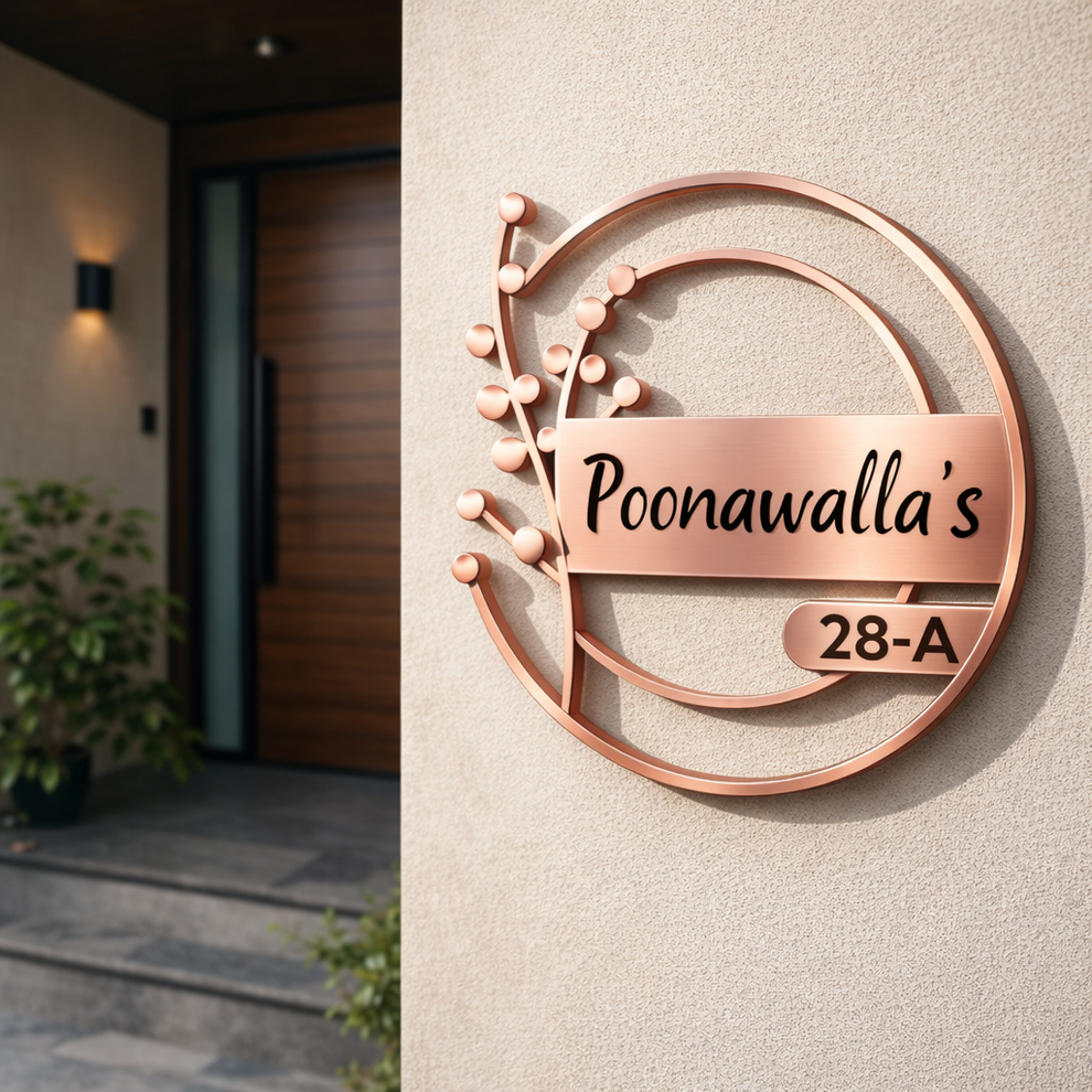 Flora Nest Name Plate – InGifted